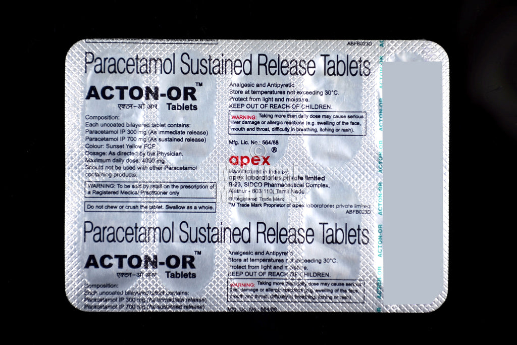 Acton Or 1000 MG Tablet – MahimaiMedicals