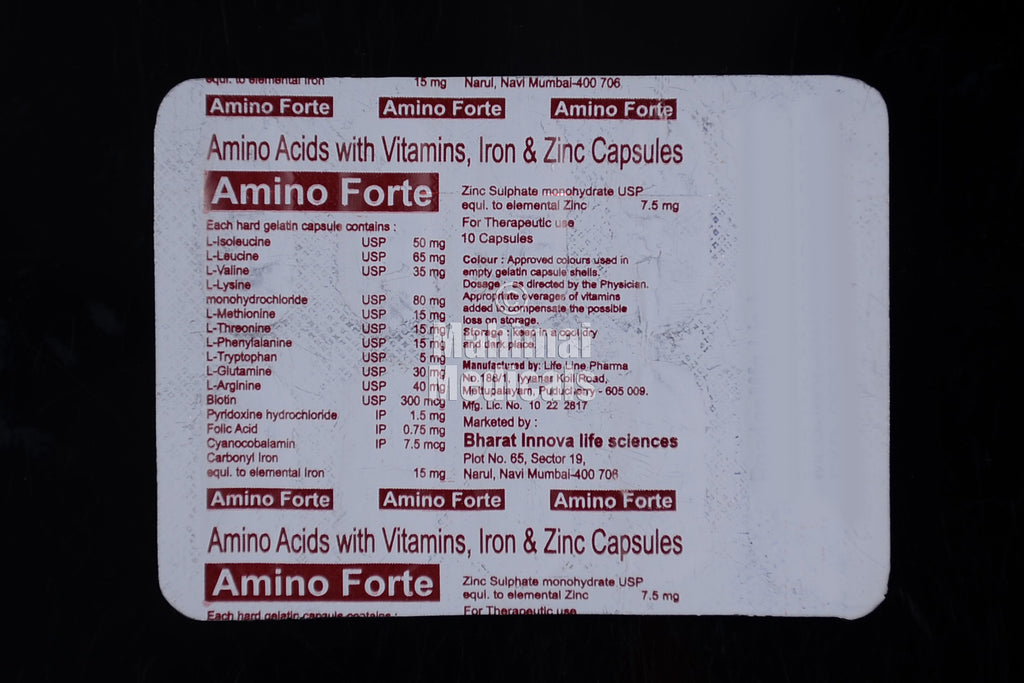 Amino Forte Tablet – MahimaiMedicals