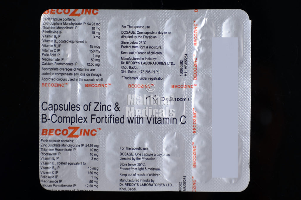 Becozinc Capsule – MahimaiMedicals