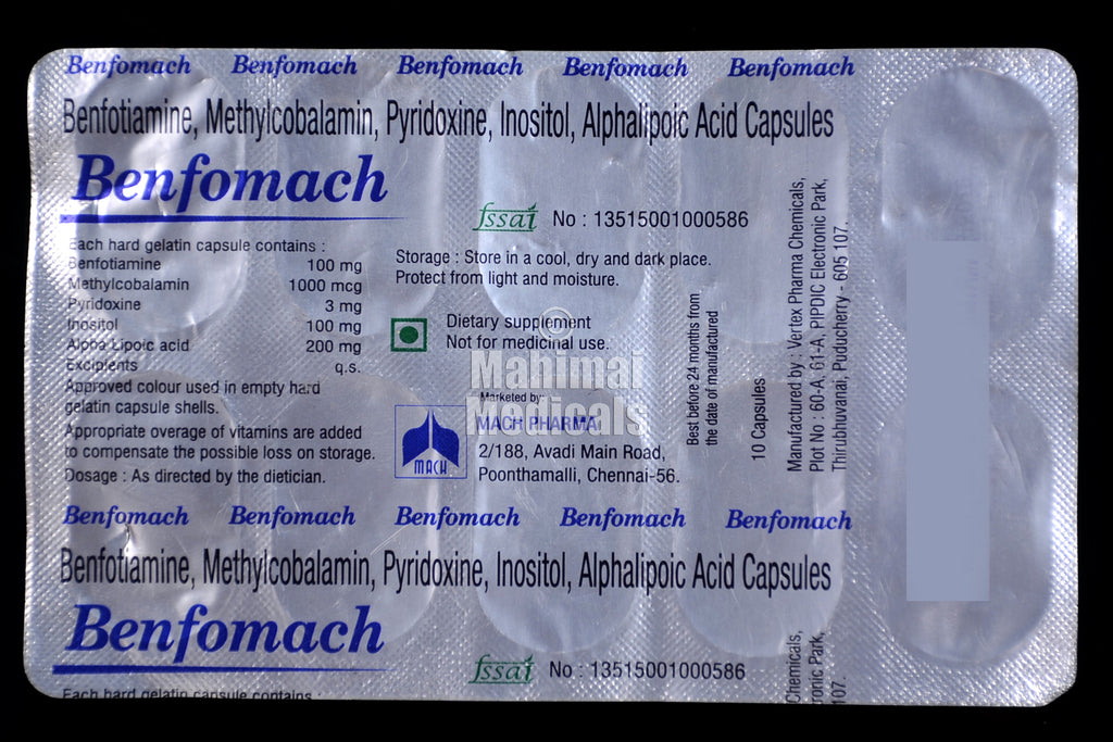 Benfomach Tablet – MahimaiMedicals