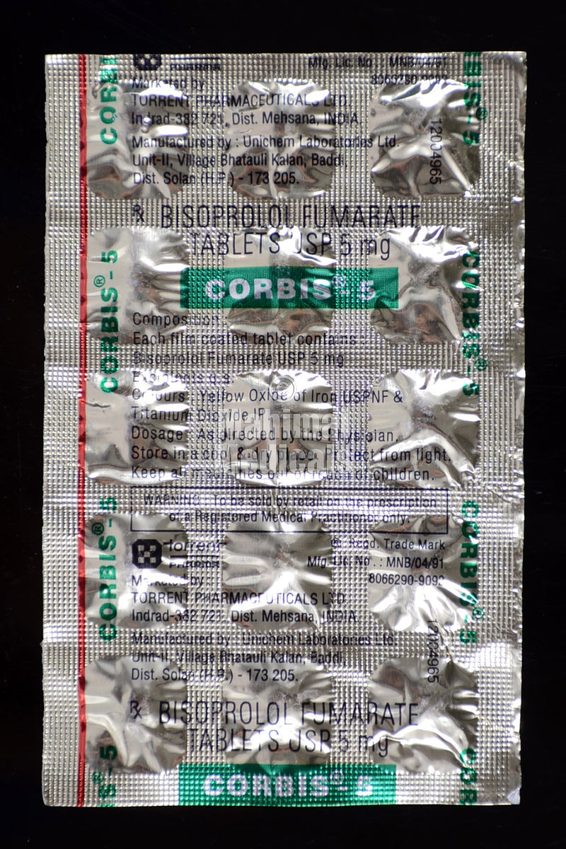 Corbis 5 Mg Corbis 5mg Tablet