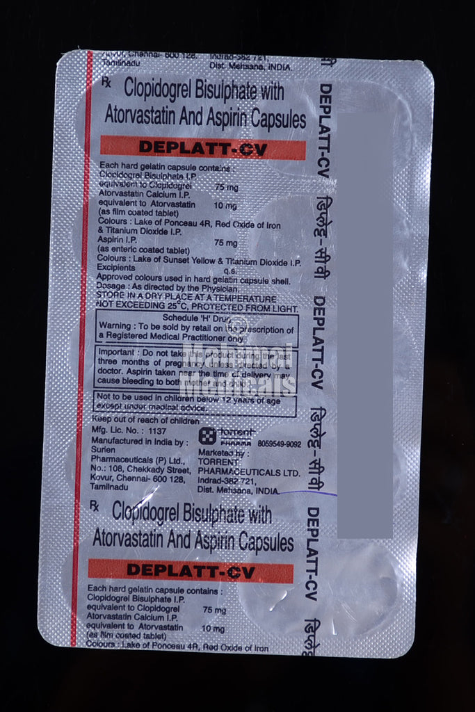 Deplatt-CV Capsule – MahimaiMedicals