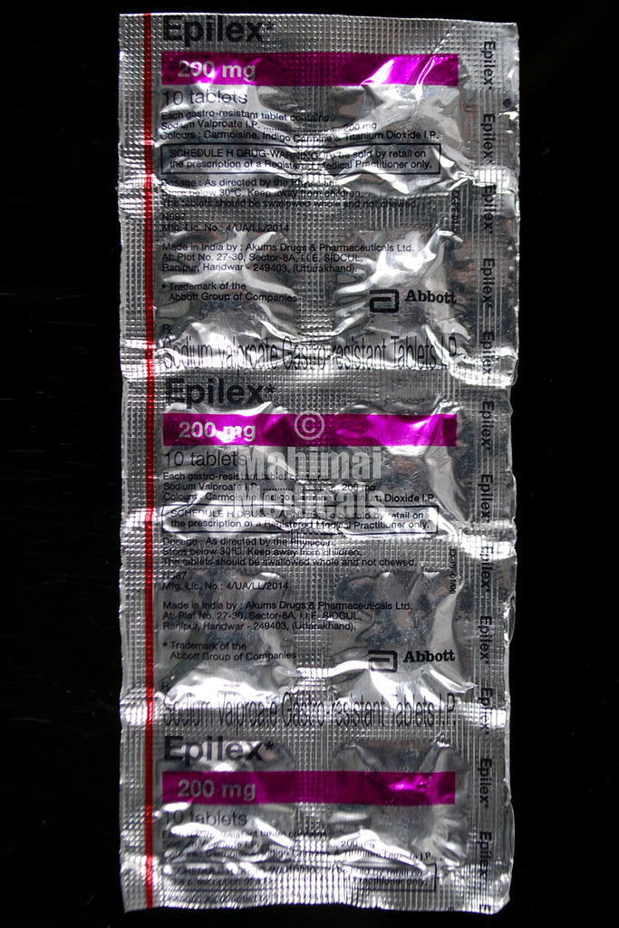 Epilex 200 MG Tablet – MahimaiMedicals