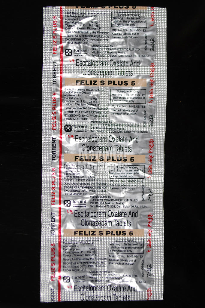 Feliz S Plus (5/0.5 mg) Tablet – MahimaiMedicals